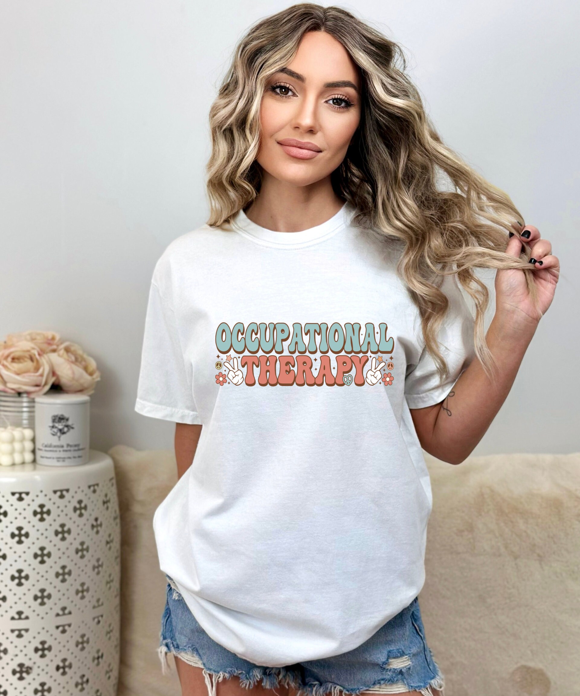 Ot Gift Occupational Therapy Comfort Colrs Tshirt Occupational ...