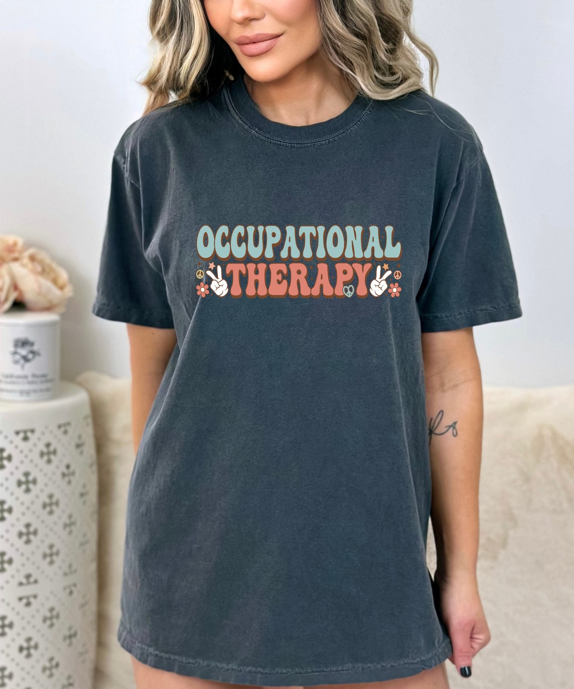 Ot Gift Occupational Therapy Comfort Colrs Tshirt Occupational ...