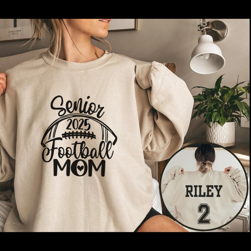 Senior Football Mom - Etsy