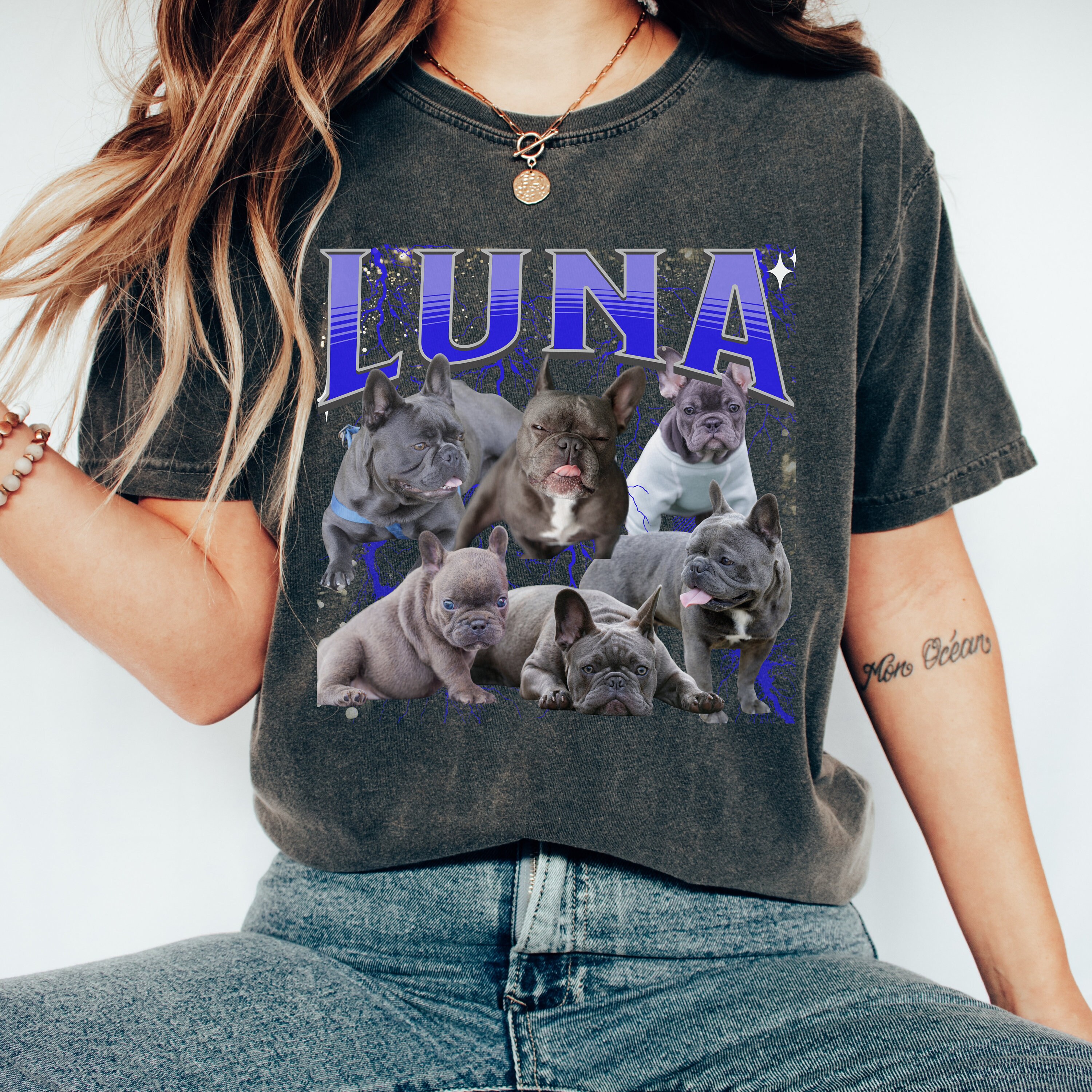 Bootleg Rap Dog T Shirt Unisex Dog Face Comfort Colors Shirt Custom Dog ...