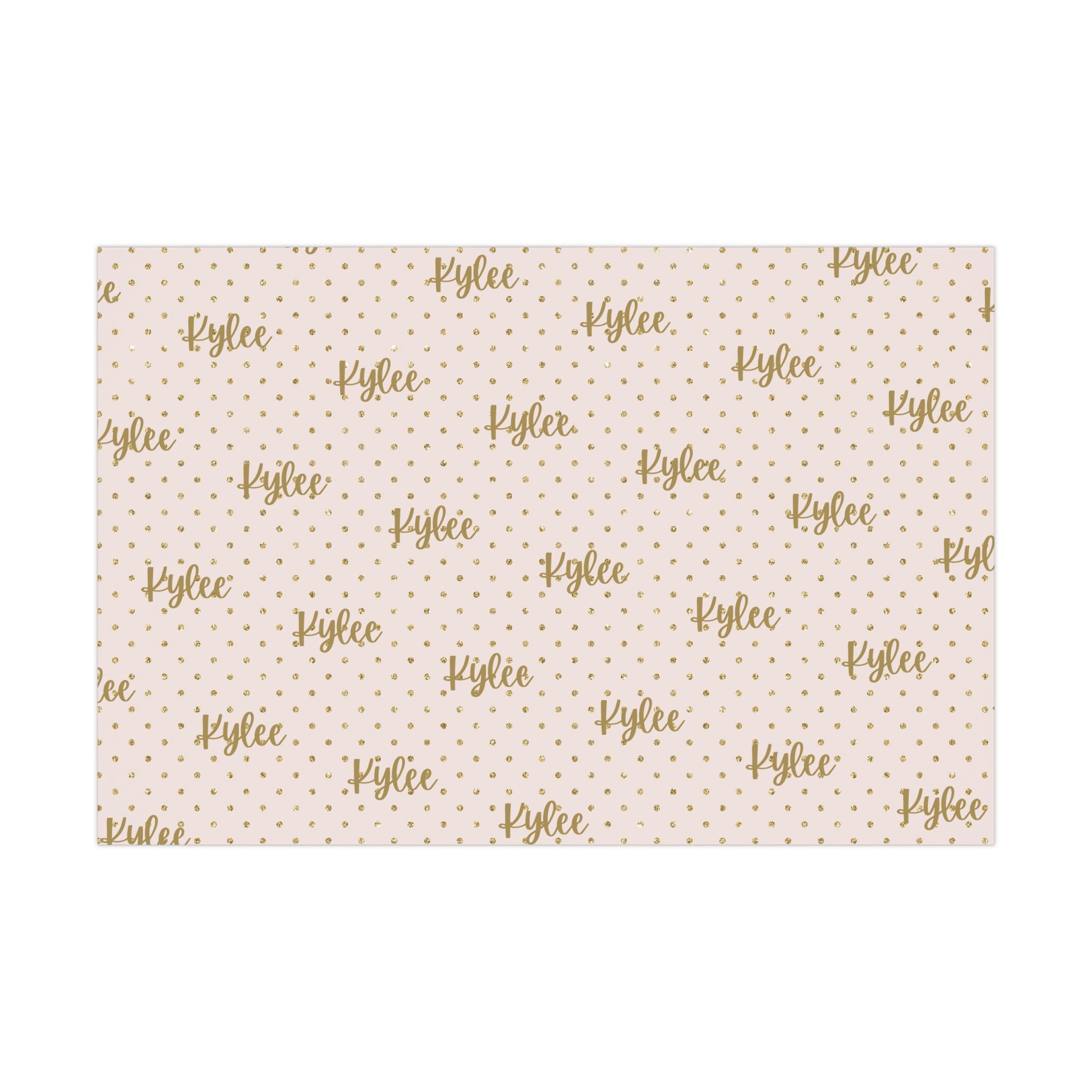 Chic Personalized Gift Wrap Personalized Wrapping Paper Christmas ...