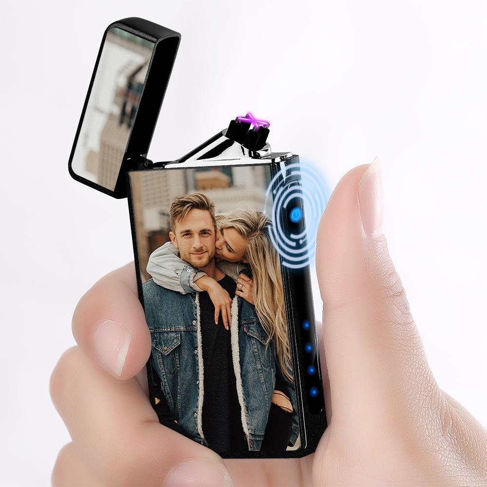 Personalized Photo Rechargeable Electric Lighter Smoking Accessory Gift ...