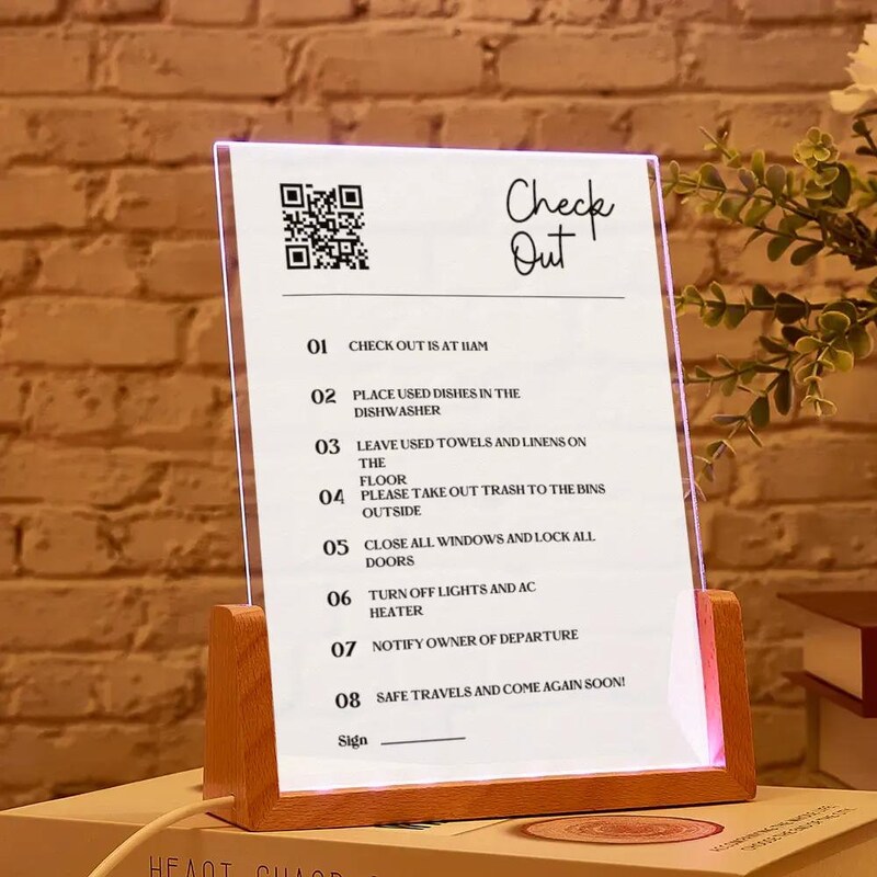 Vacation Rental Sign - Etsy