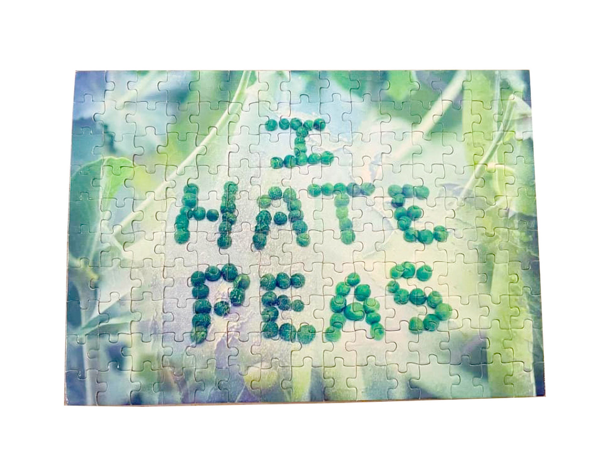 Jigsaw Puzzle | 150pc | I Hate Peas | Tiny Tin Puzzles |travel Puzzle ...