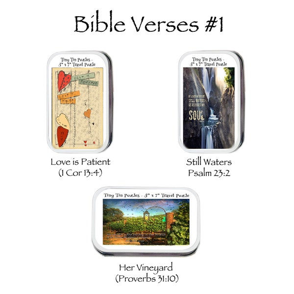 Bible Verse Jigsaw Puzzles - Etsy