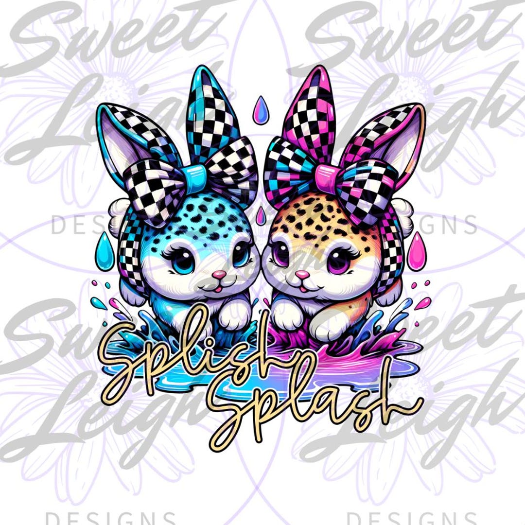 Splish Splash PNG, Spring Png, Sublimation PNG, Sublimation Designs ...