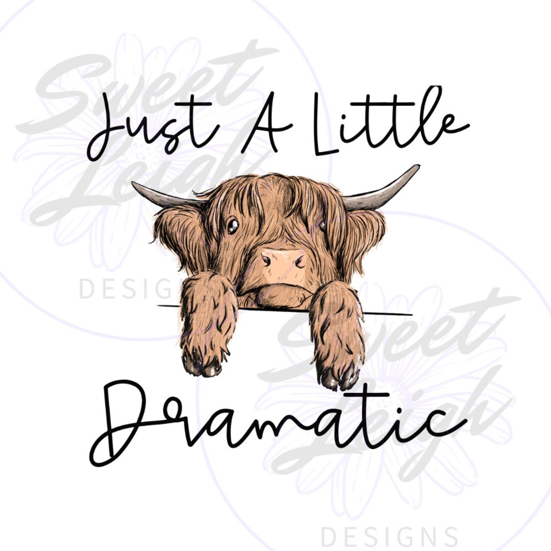 Just a Little Dramatic Png New Baby Png Girl Shirt Png - Etsy