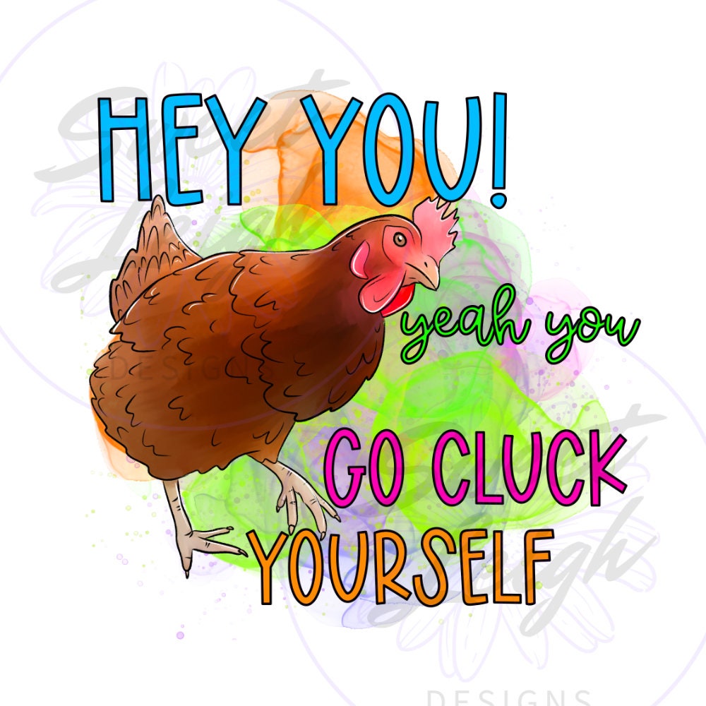 Funny Chicken Designs Chicken Clipart Chicken PNG - Etsy