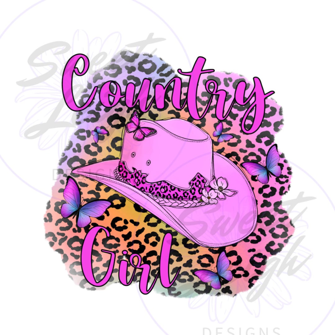 Country Girl PNG, Country Png, Sunflower Png, Sublimation Designs ...
