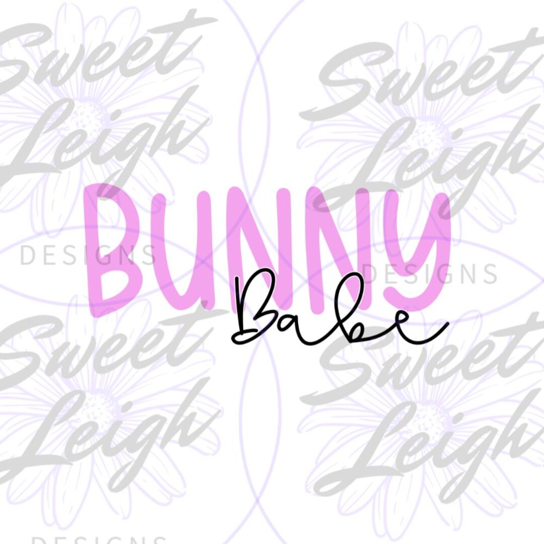 Bunny Babe Png, Easter PNG, Easter Designs, Easter Bunny PNG ...