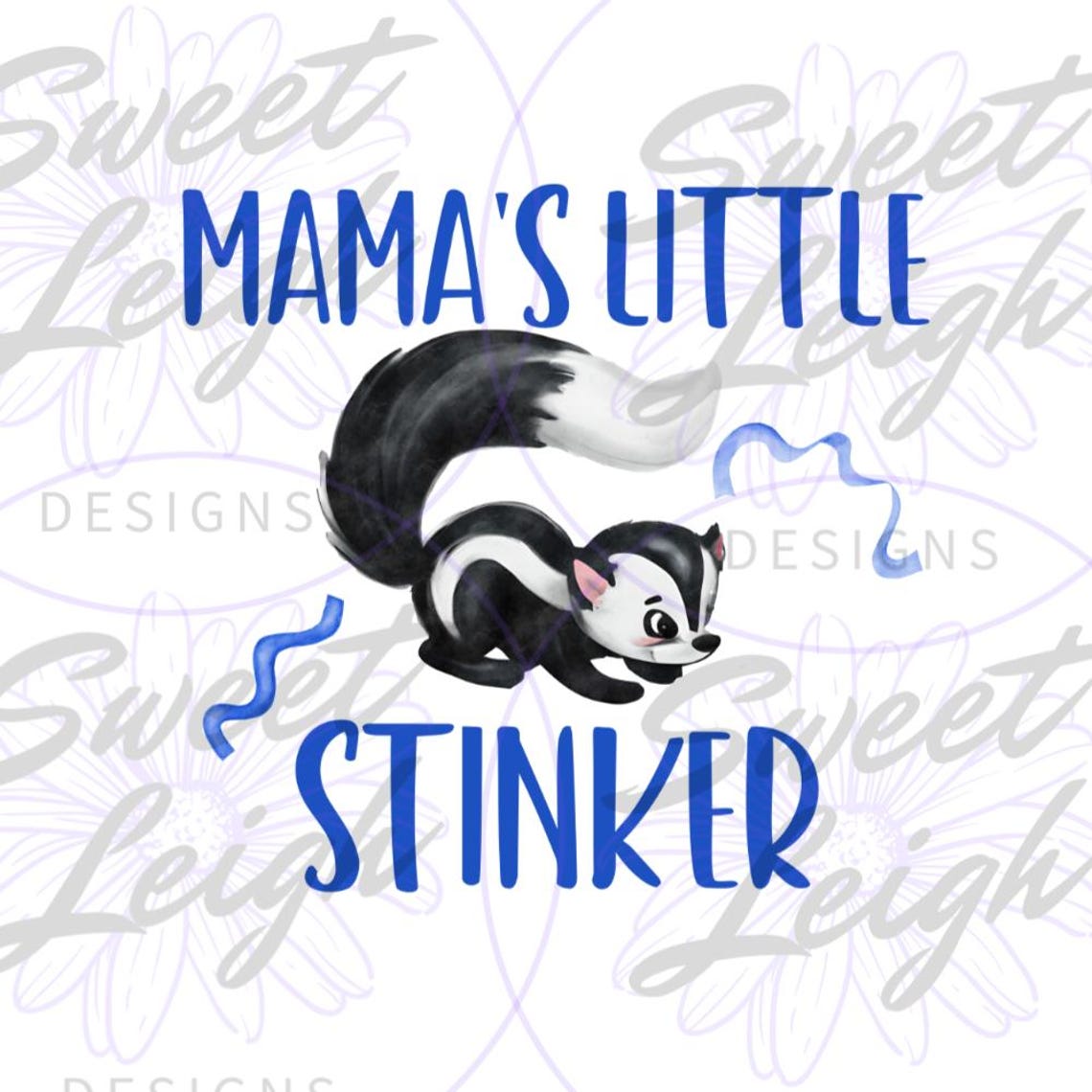 Mama's Little Stinker Png, Skunk Png, Boy Png, Toddler Boy Png, Toddler ...