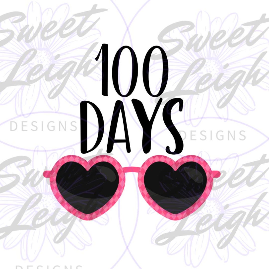 100 Days PNG, 100th Day Png, School PNG, 100 Days of School Png ...