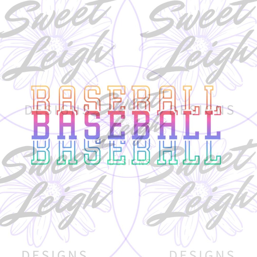 Baseball Png, Baseball Design, Baseball Shirt Png, Colorful Png, PNG ...