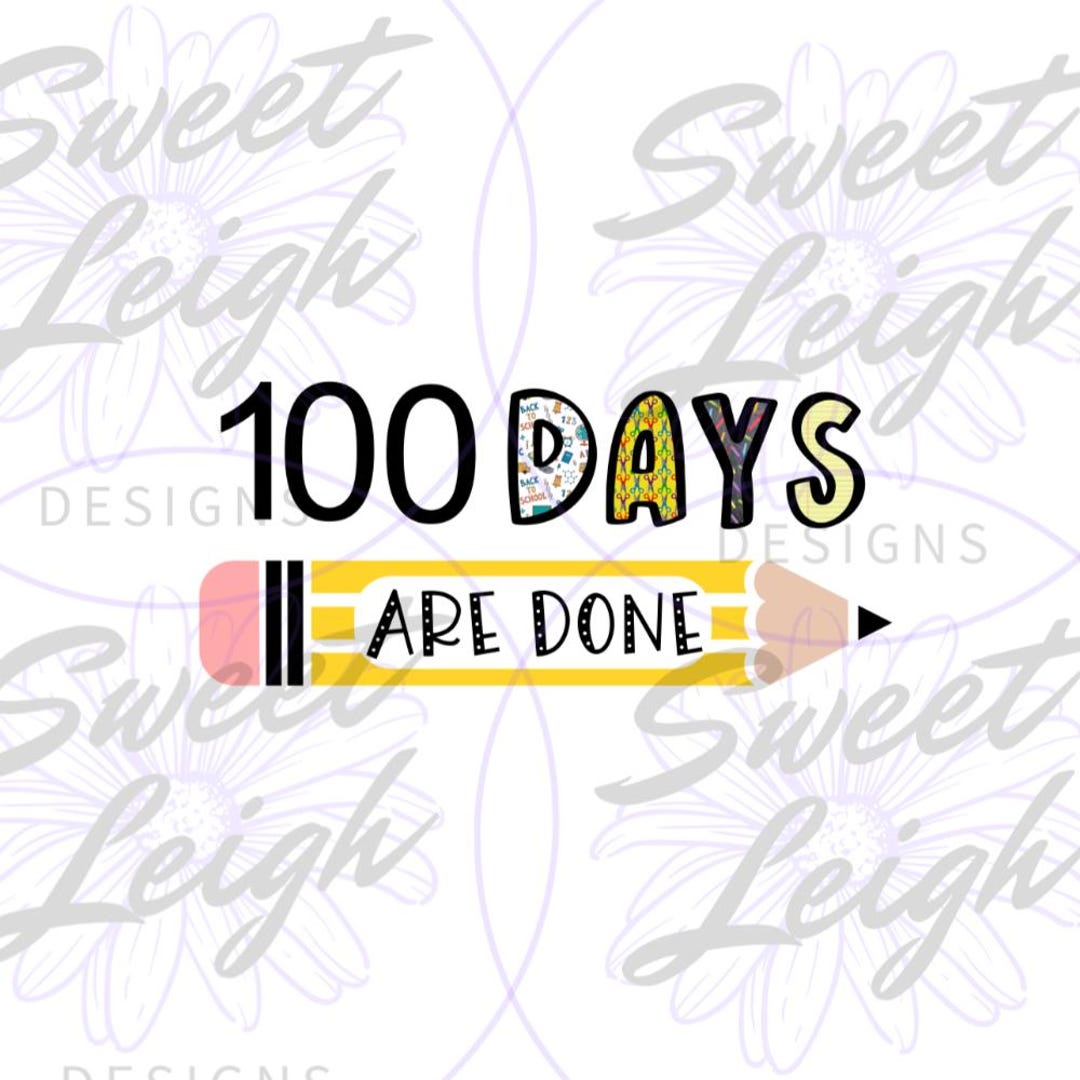 100 Days PNG, 100th Day Png, School PNG, 100 Days of School Png ...