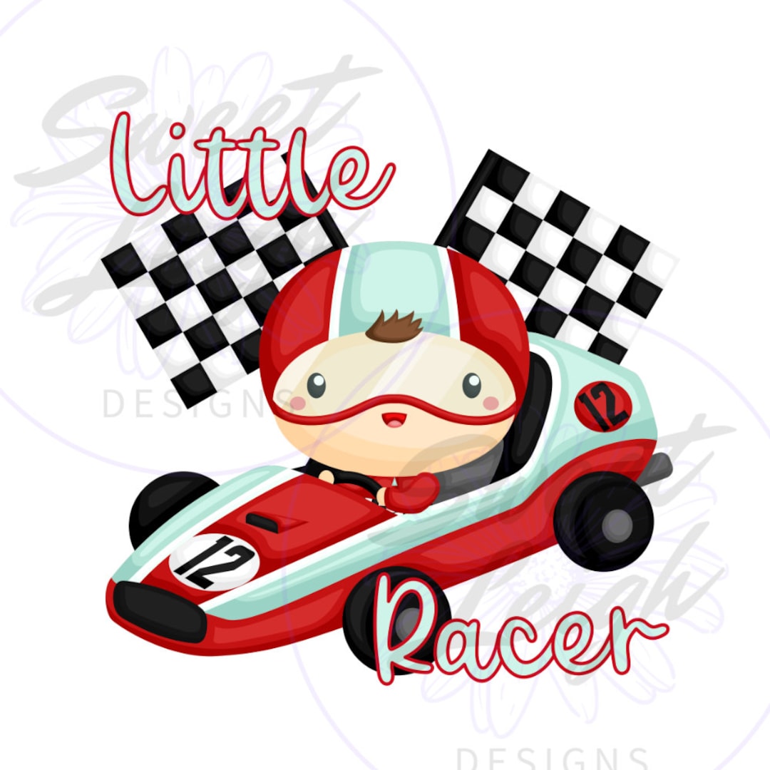 Little Racer Png, Race Car Png, Racer Png, Boy Sublimation Design, Baby ...