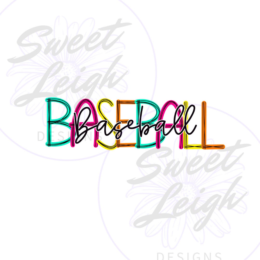 Baseball Mom Png Baseball Png File Baseball Shirt Png Colorful Png