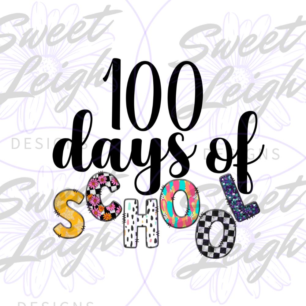 100 Days PNG, 100th Day Png, School PNG, 100 Days of School Png ...