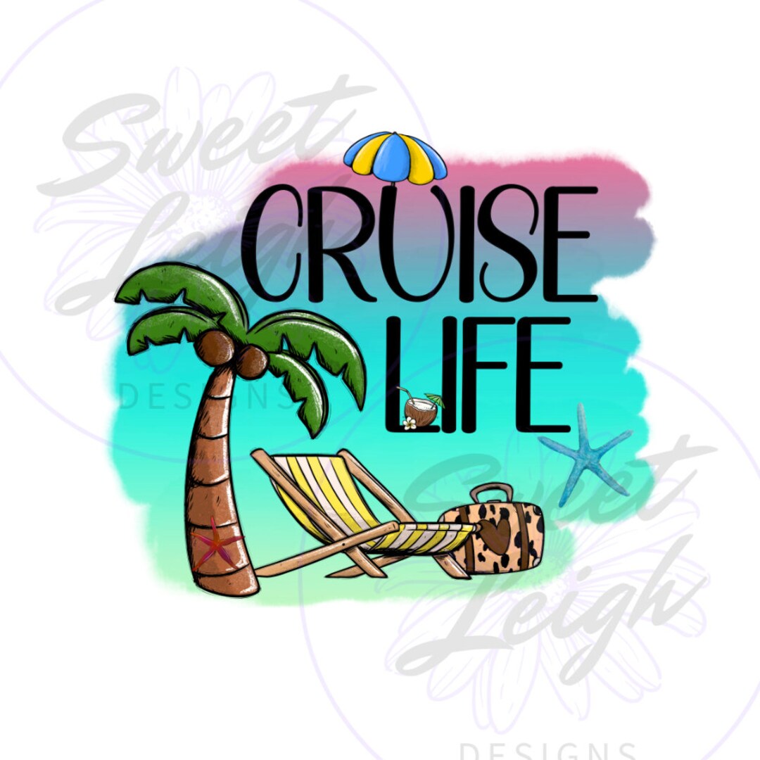 Cruise Life PNG, Cruise Png, Vacation Png, Cruise Designs, Anchor PNG ...