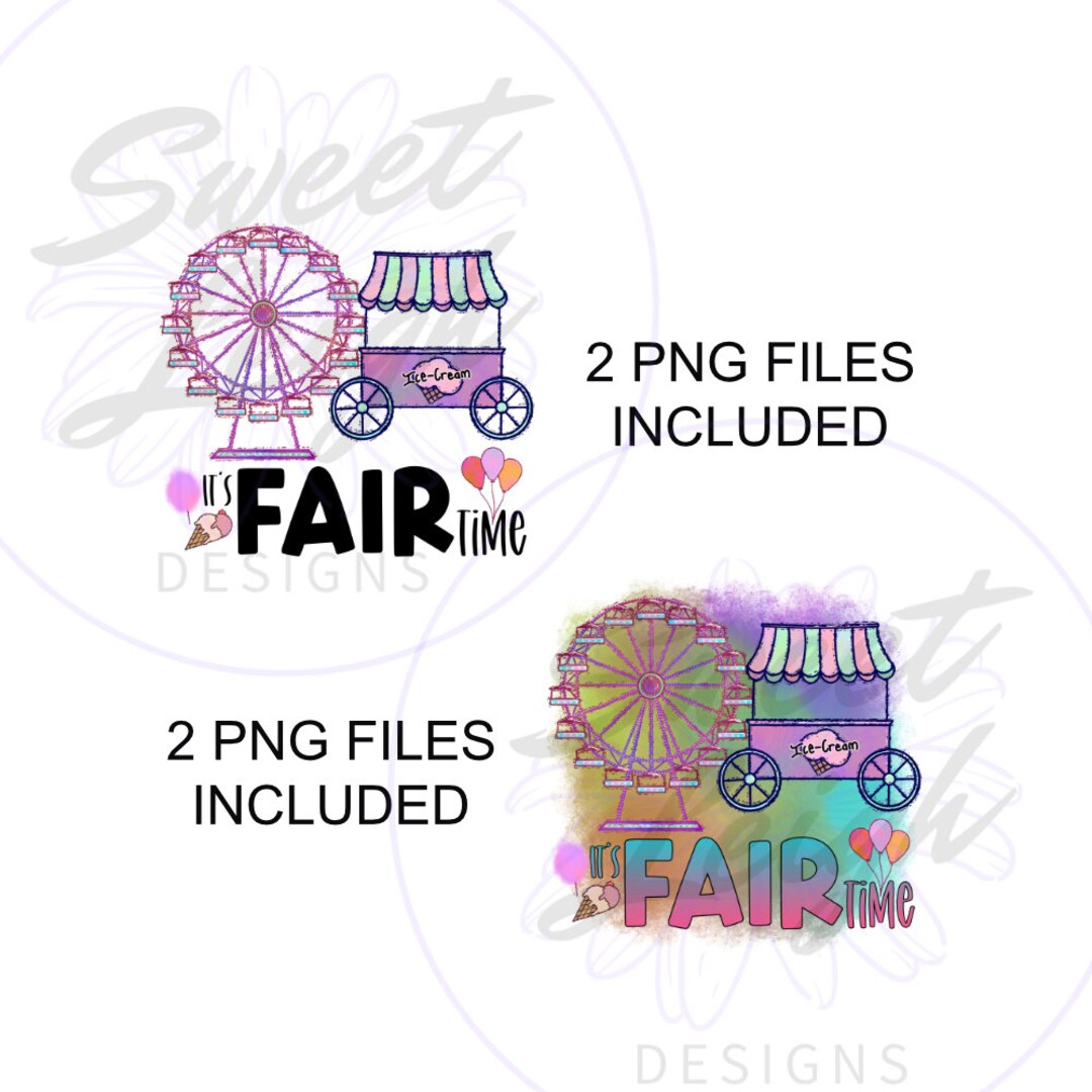 It's Fair Time Png, Bundle Png, Fair Png, Amusement Park Png, Carnival ...