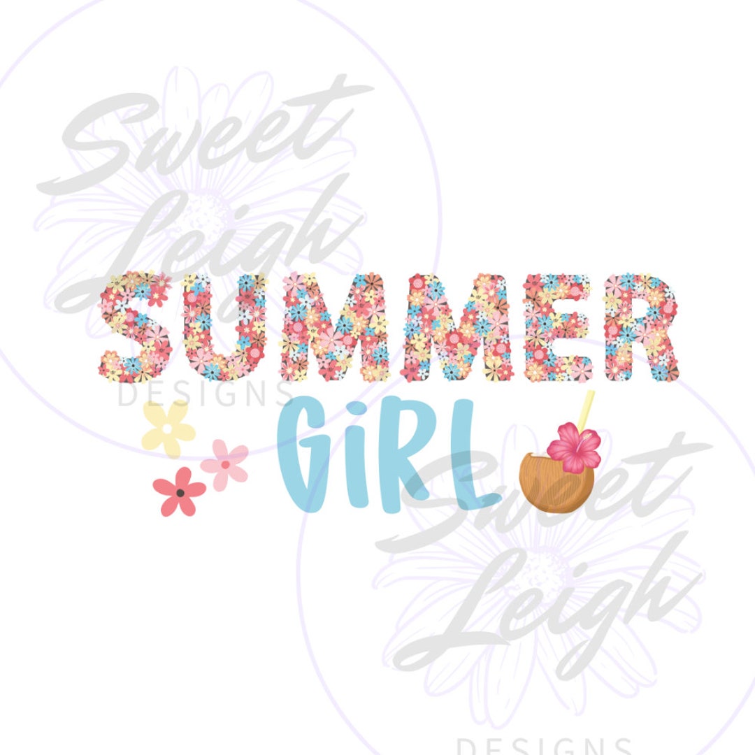 Summer PNG, Summer Designs, Summer Girl PNG, Sublimation PNG ...