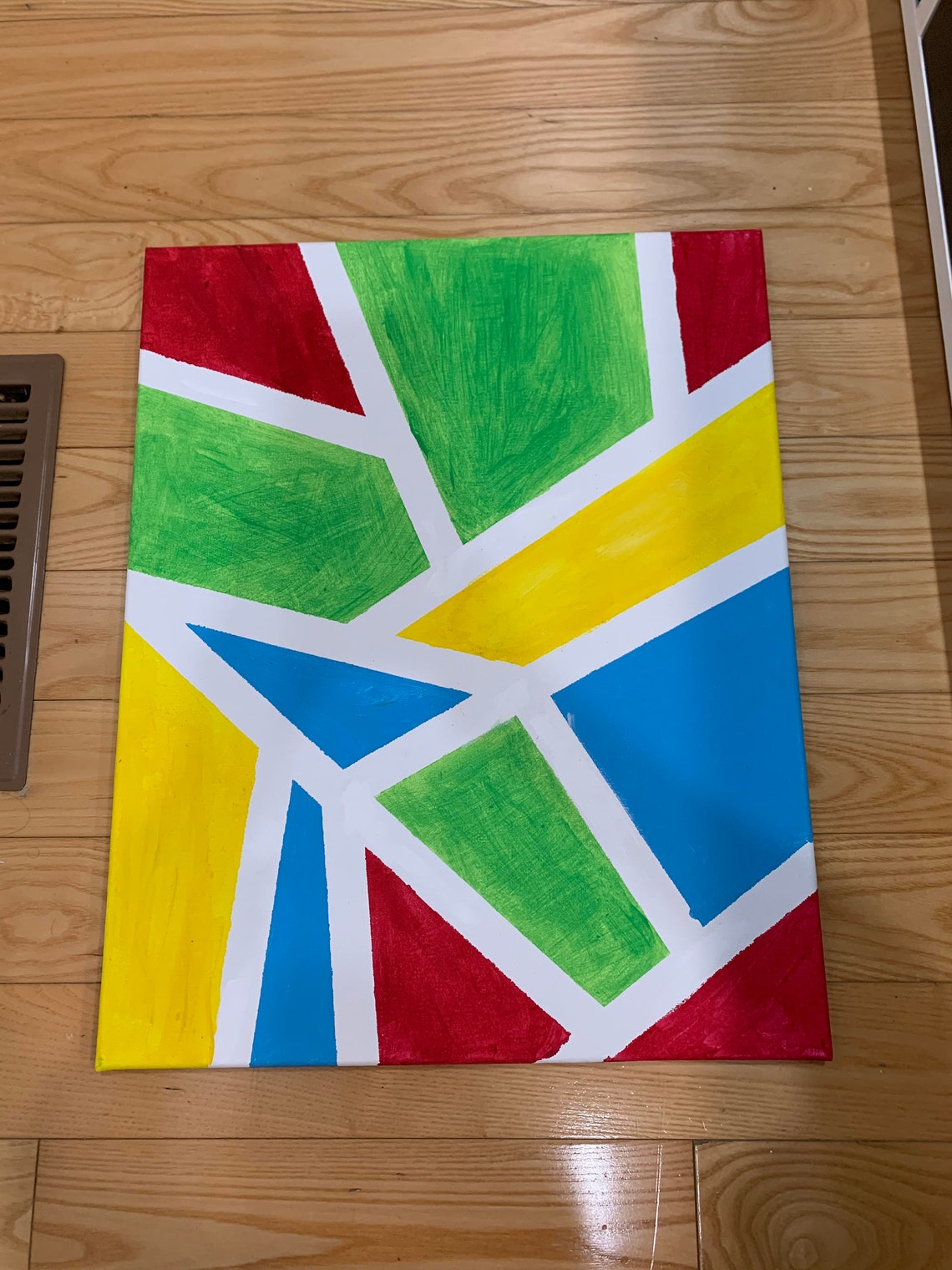 Colour Block Piece - Etsy