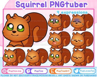 Cute Turtle Pngtuber / Premade Pngtuber / Veadotube Mini / Voice ...