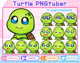 Cute Crab Pngtuber Model / Voice Reactive Stream Mascot / Vtuber Twitch ...