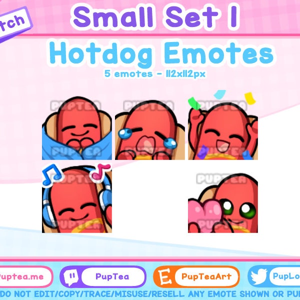 Twitch Emotes Small Pack - Etsy