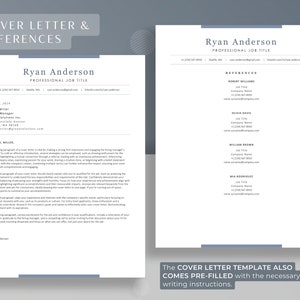 ATS Friendly Resume Template for Google Docs & Word, Resume Template ...