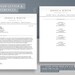 ATS Friendly Resume for Google Docs and Word, Traditional Professional ...