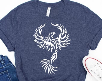 Phoenix Bird Shirt | Etsy