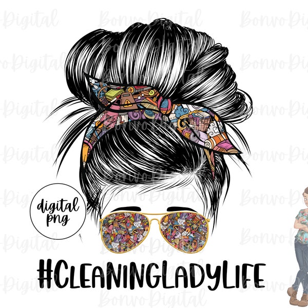 Cleaning Girl Logos - Etsy