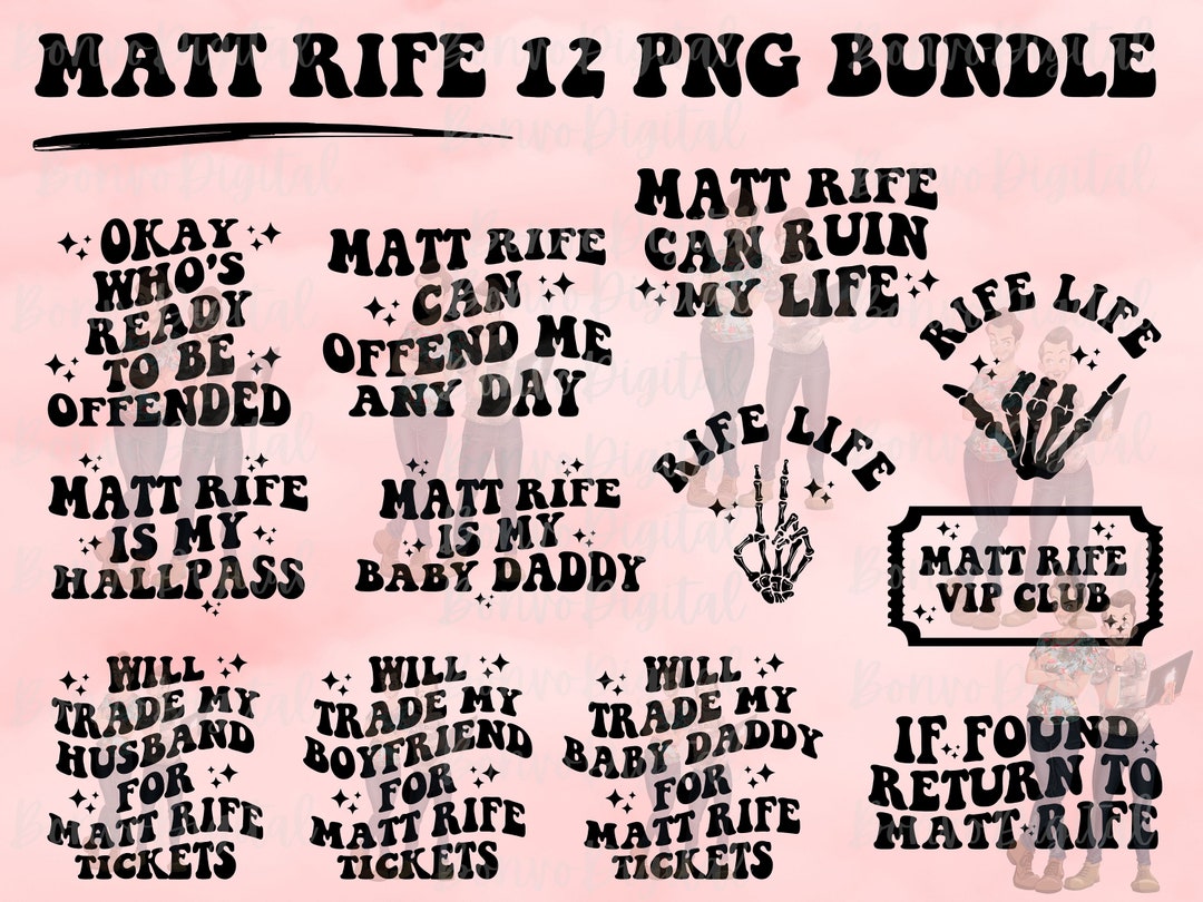 Matt Rife Bundle, Matt Rife Png, Matt Rife Shirt, Funny Trending Png ...