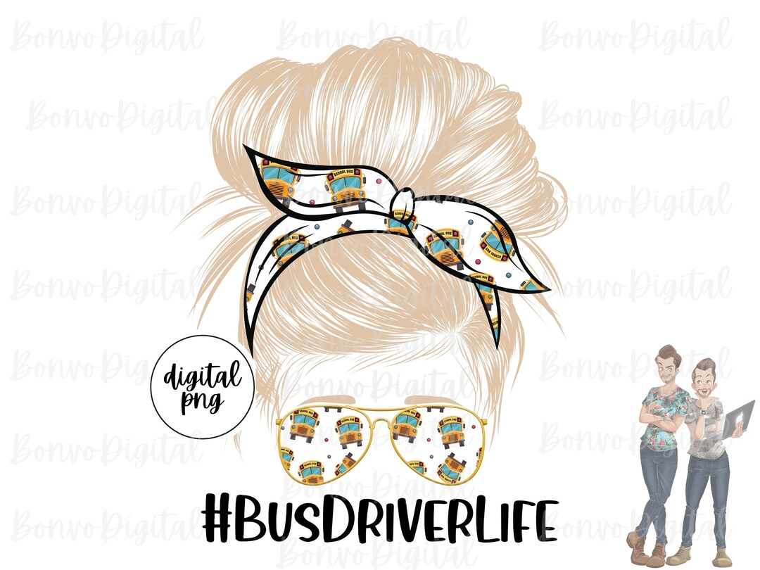 Bus Driver Life Digital Design, School Bus Driver Download, School Bus ...