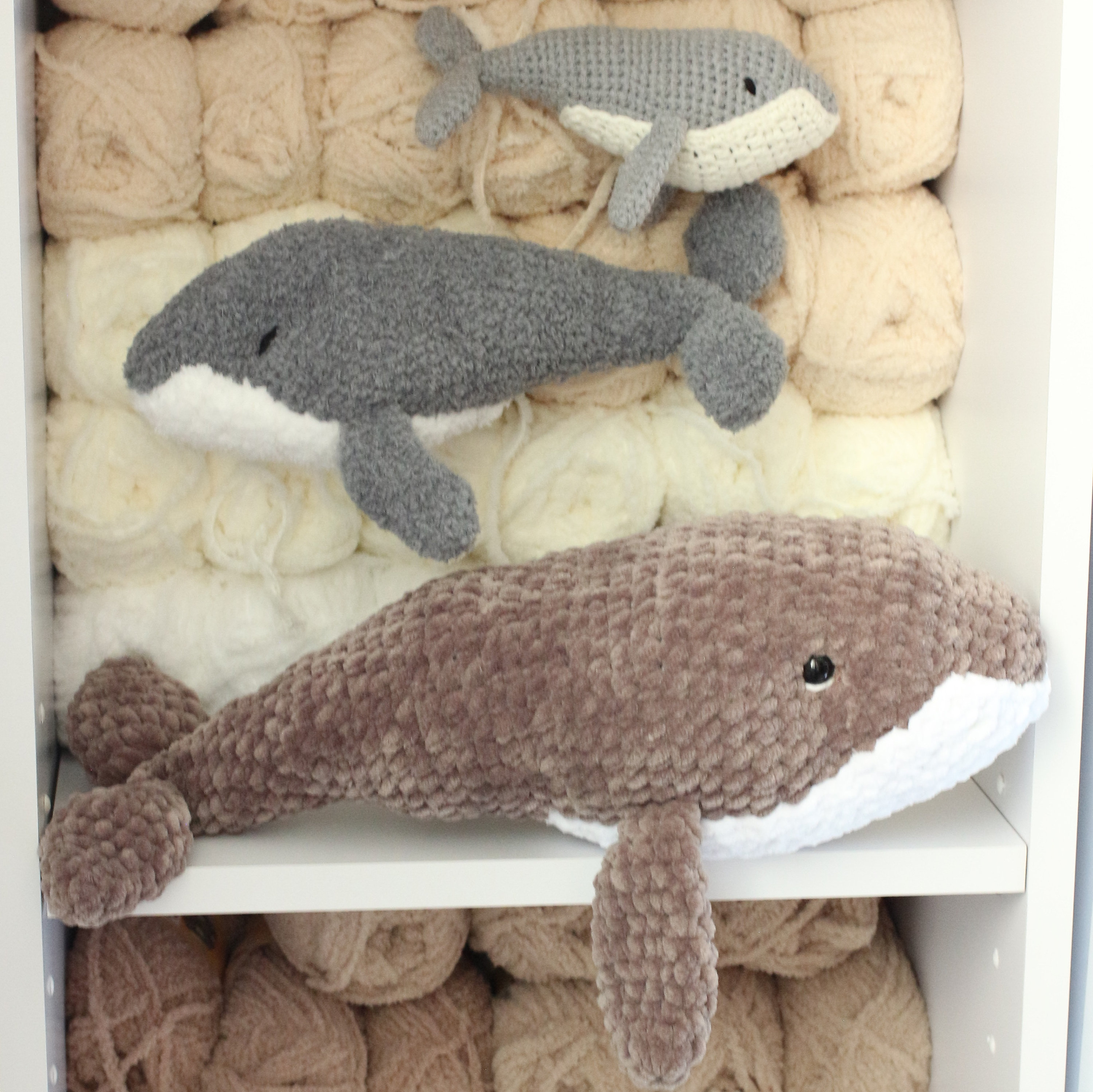 Crochet Pattern Whale. Amigurumi Toy for a Crib Mobile or Newborn Props ...