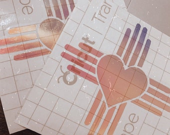 Nm Zia Car Decal - Etsy