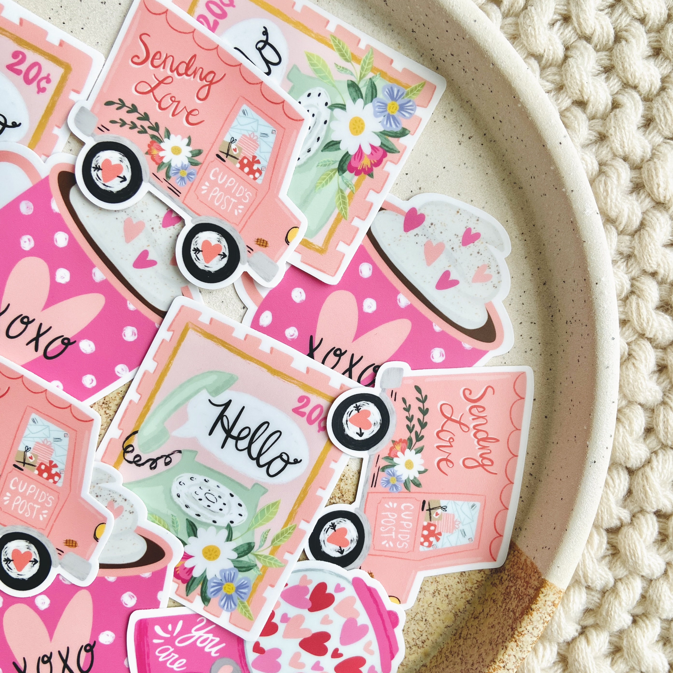 Valentine Swan Sticker - Waterproof Sticker - Etsy