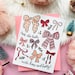 Christmas Bows and Holly - Greeting Card - Etsy