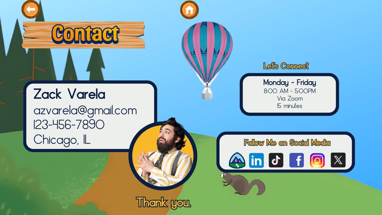 Salesforce Portfolio Canva Template | Editable Website PDF Format ...