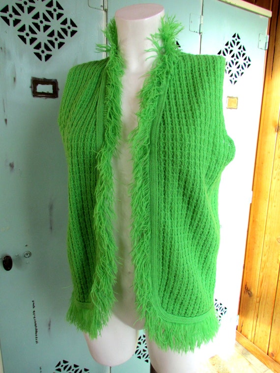 vintage neon fringe - Gem