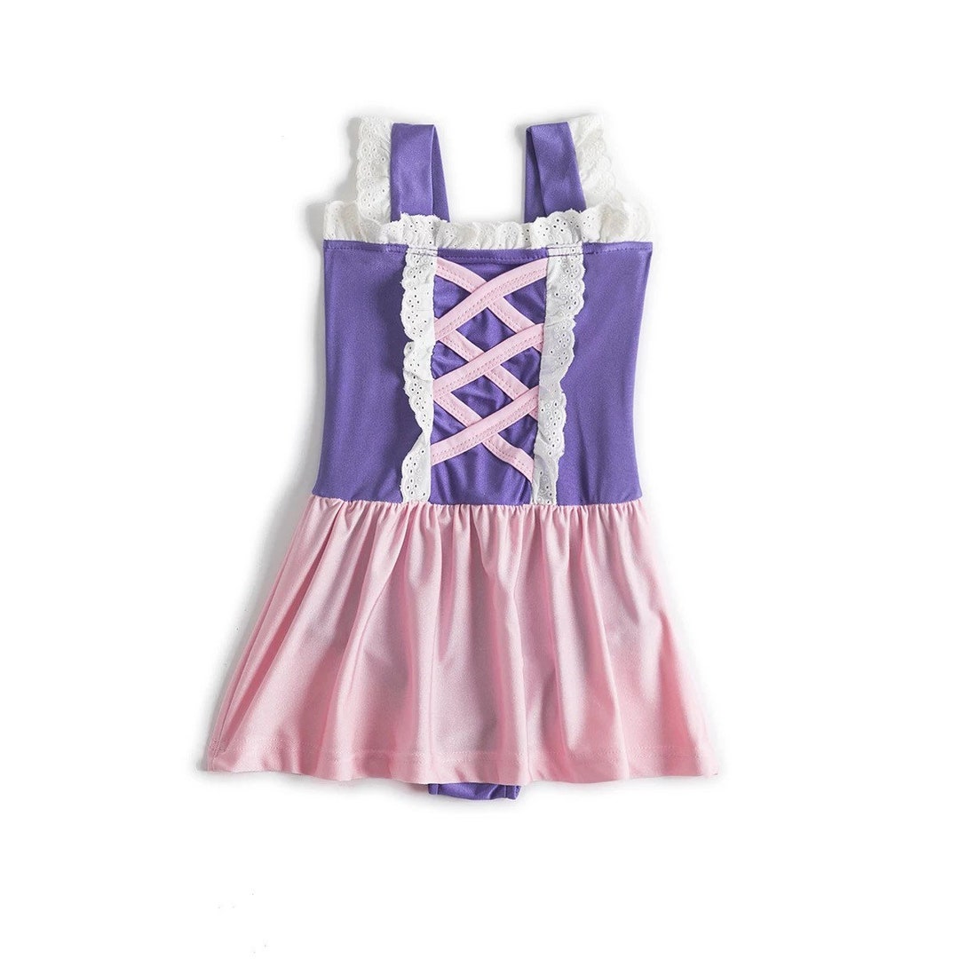 Braided Princess Swimsuit - Etsy