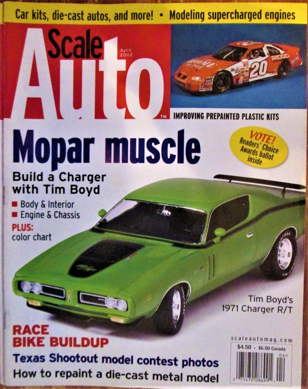 Scale Auto Enthusiast Magazine April 2002 - Etsy