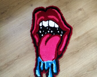 Red Lip Carpet - Etsy