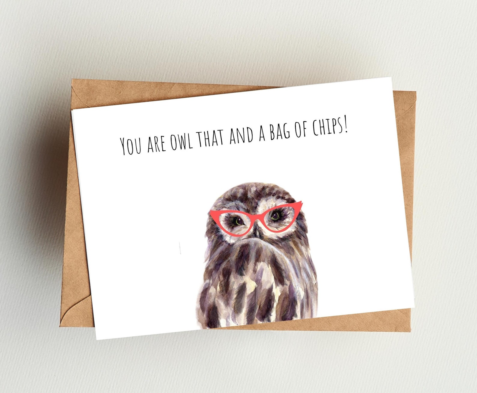 Funny Thank You Card Bundle | Greeting Card | Appreciation | Animal ...
