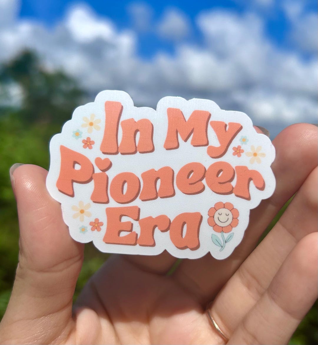 JW Pioneer Sticker | in My Pioneer Era | Vinyl Laminated Waterproof ...