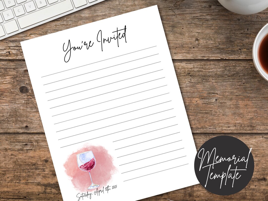 2025 Memorial Letterhead Template | Jehovah's Witnesses | Letter ...
