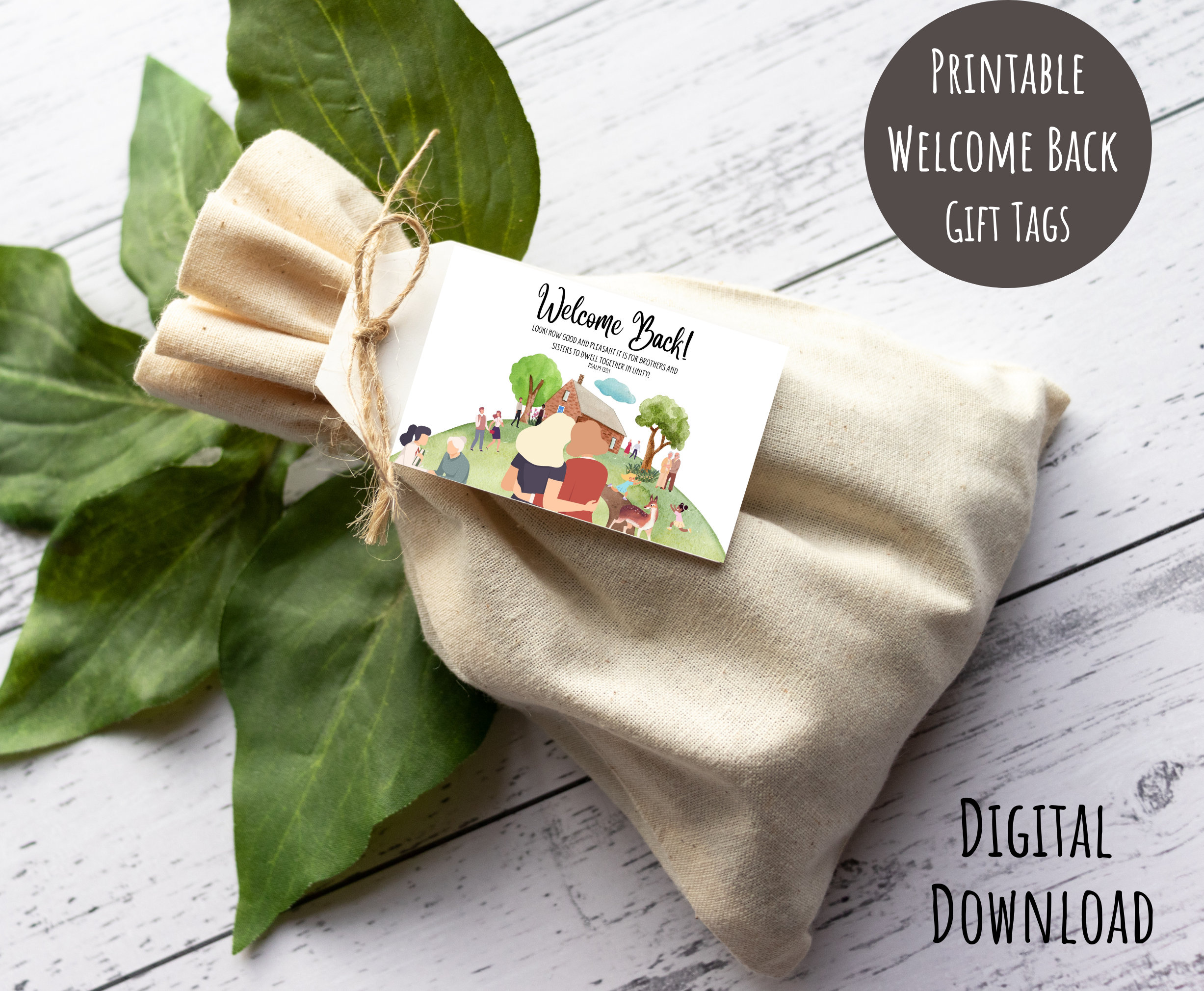 JW Welcome Back Printable Gift Tags Psalm 133:1 JW - Etsy Canada