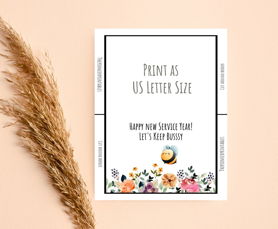 Happy New Service Year! | Cute Greeting Card | Pioneers | JW | Let's ...