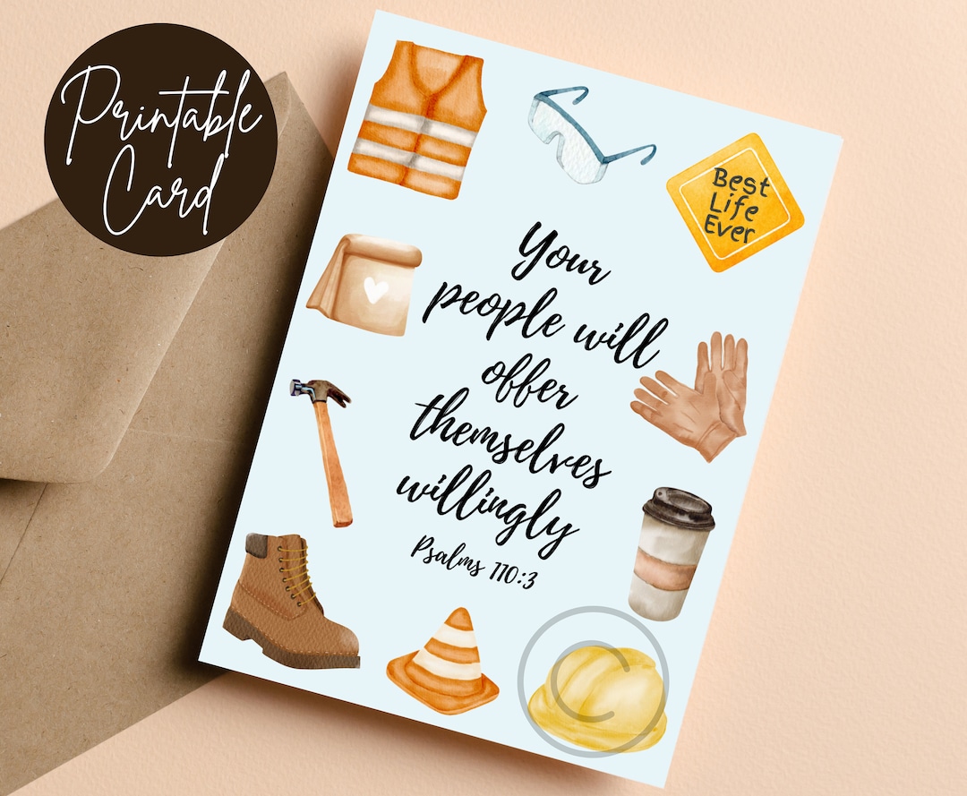 JW Printable Card | LDC | Ramapo | Bethel | "your People Will Offer ...