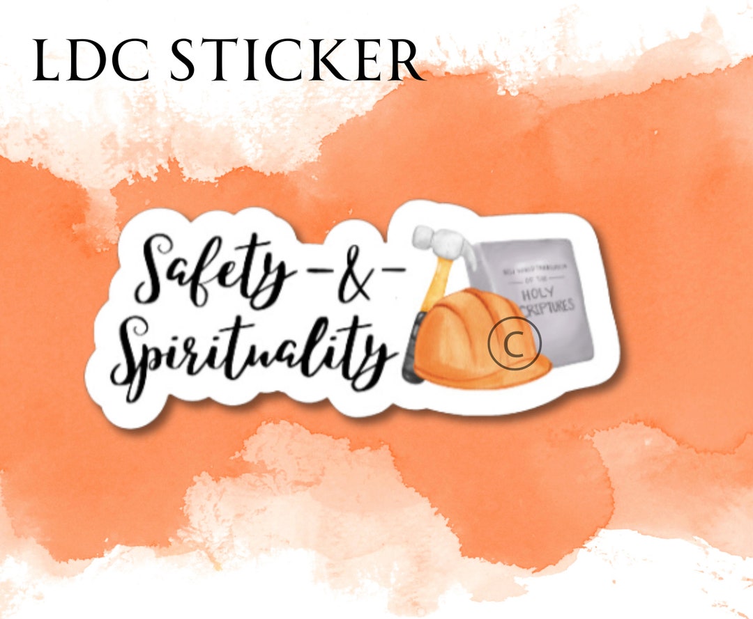 JW LDC Sticker Vinyl Laminated Waterproof JW Gifts Disaster Relief ...